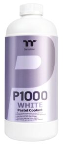 thermaltake p1000 1000ml new formula white pastel water cooling solution anti-corrosion anti-freeze minimize airlock cl-w246-os00wt-a