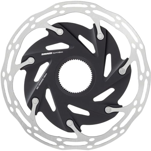 SRAM CenterLine XR Disc Brake Rotor - 160mm, Center Lock, Silver/Black