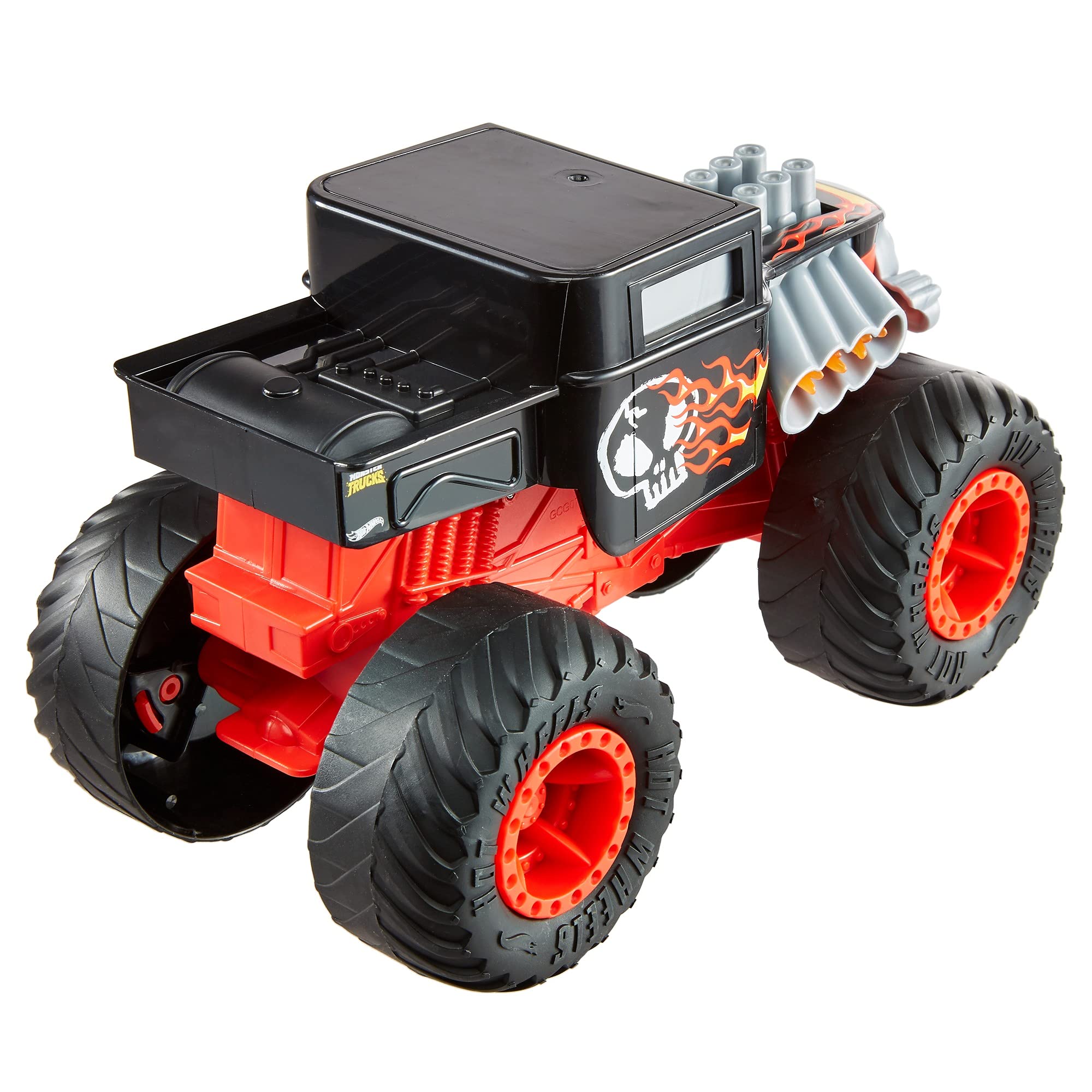 Hot Wheels Bone Shaker Monster Truck Double Troubles 1:24 Scale Transforming Trucks Ages 3 to 5