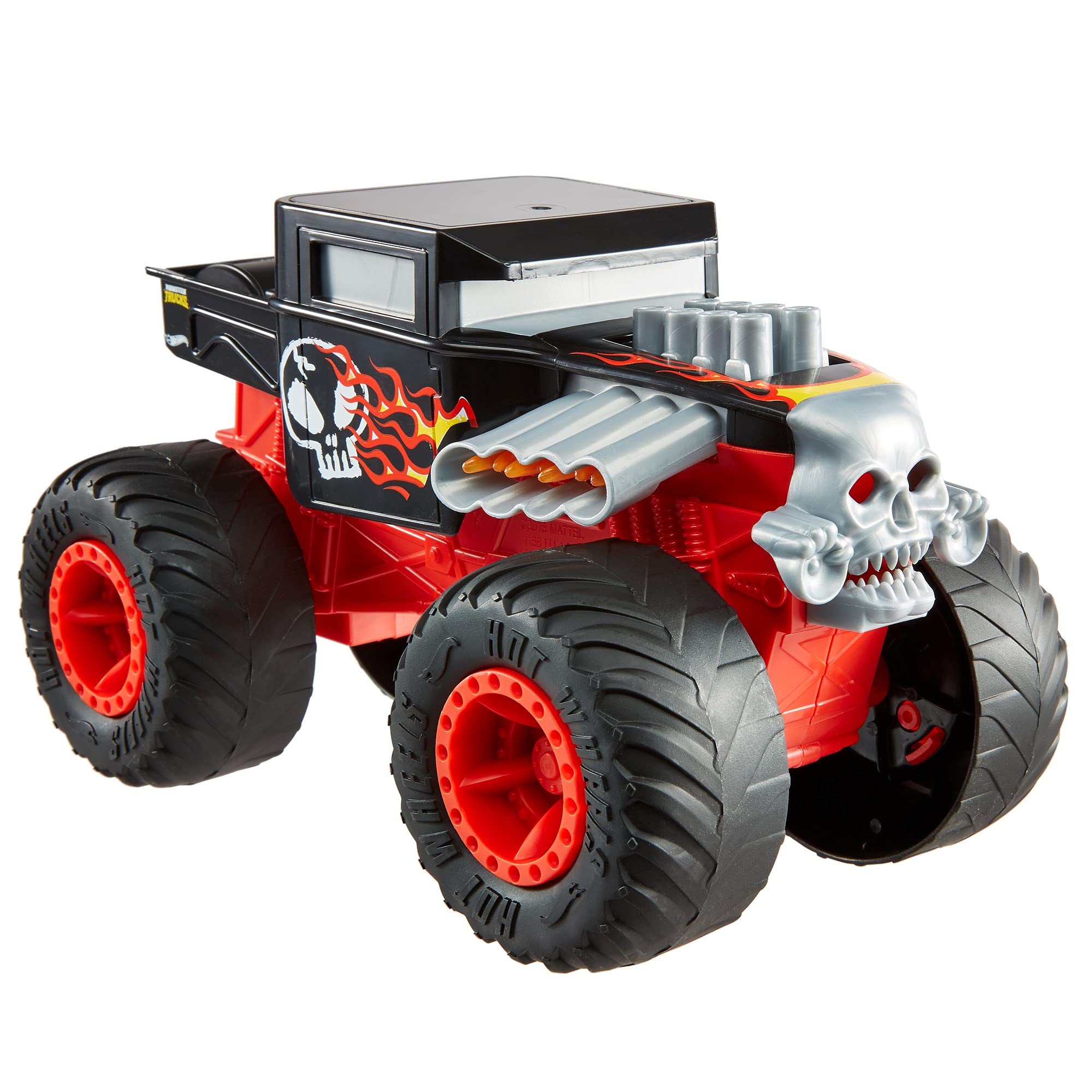 Hot Wheels Bone Shaker Monster Truck Double Troubles 1:24 Scale Transforming Trucks Ages 3 to 5