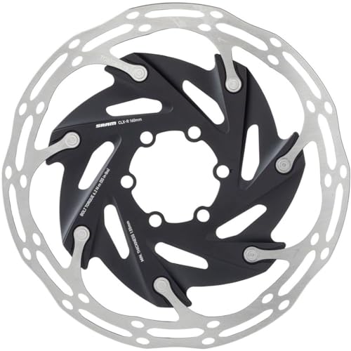 SRAM CenterLine XR Disc Brake Rotor - 160mm, 6-Bolt, Silver/Black