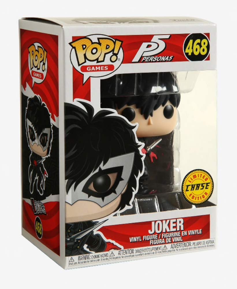 Funko Persona 5 Joker (Unmasked) Pop Figure (Chase)