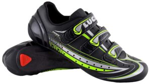 luck unisex_adult mega cycling shoe, black, 45 eu