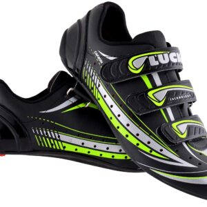 LUCK Unisex_Adult Mega Cycling Shoe, Black, 45 EU