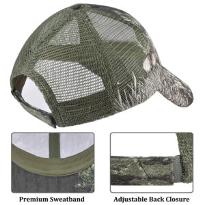 Tirrinia Adjustable 3D Embroidery Hunting Cap, Baseball Hat with Air Mesh Back for Ultimate Comfort