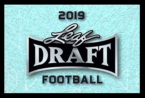 50 card lot x 2019 Leaf Draft BO JACKSON Draft Flashback Wholesale investment lot + BONUS free pack of 2018 Score Football (look for possible autographs, relics, Barkley and Mayfield RC) - all cards near mint+