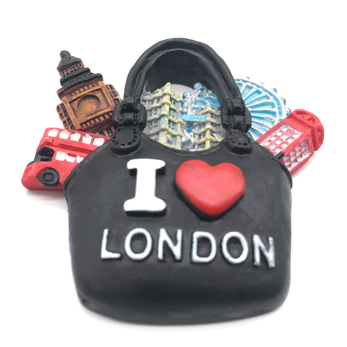 Fridge Magnet London England UK 3D Handmade Craft Tourist Travel City Souvenir Collection Letter Refrigerator Sticker