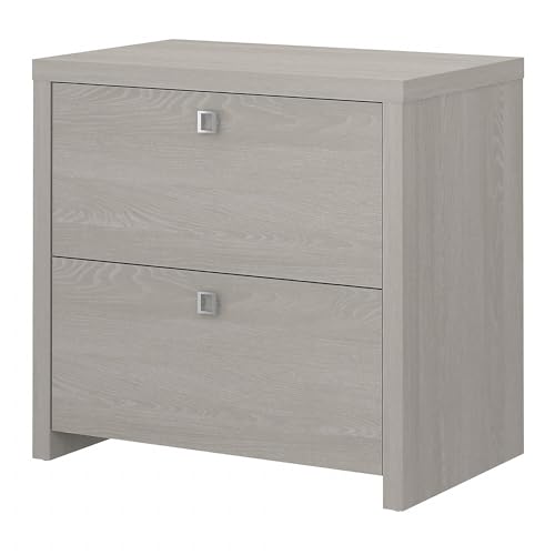 Office by kathy ireland KI60202-03 Echo 2-Drawer Lateral File Cabinet, Letter/Legal, Gray Sand, 32-Inch