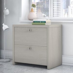 Office by kathy ireland KI60202-03 Echo 2-Drawer Lateral File Cabinet, Letter/Legal, Gray Sand, 32-Inch