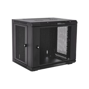 v7 rmwc9uv450-1n rack mount wall cabinet enclosure 9u vented