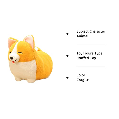 Cartoon Corgi Dog Soft Plush Throw Pillow Animal Pillow Plush Toy