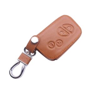 4 button leather car remote key fob holder case cover for lexus gx lx rx series