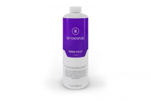 ekwb ek-cryofuel premix pc coolant, 1000ml, indigo violet