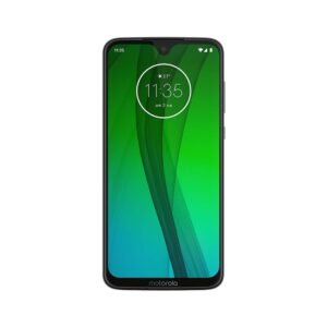 motorola moto g7 (64gb, 4gb ram) dual sim 6.2" 4g lte (gsm only) factory unlocked smartphone international model xt1962-4 no warranty (clear white)