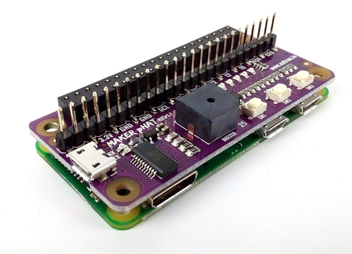 Maker pHAT: Simplifying Raspberry Pi for STEM Education