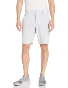 under armour men's mantra shorts, halo gray (014)/pitch gray, 32