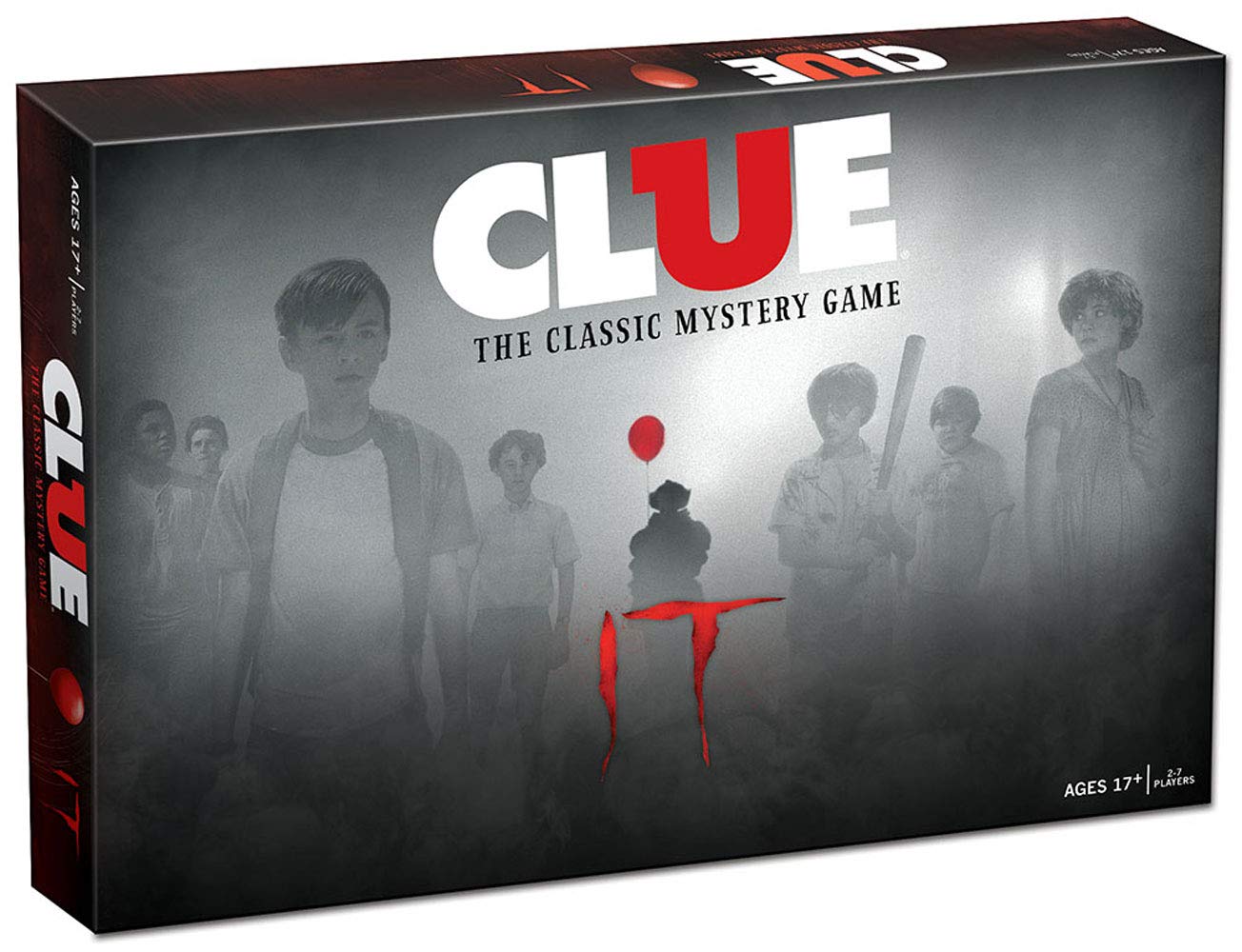 Clue IT Board Game | Based on The 2017 Drama/Thriller IT | Officially Licensed IT Merchandise | Themed Classic Clue Game