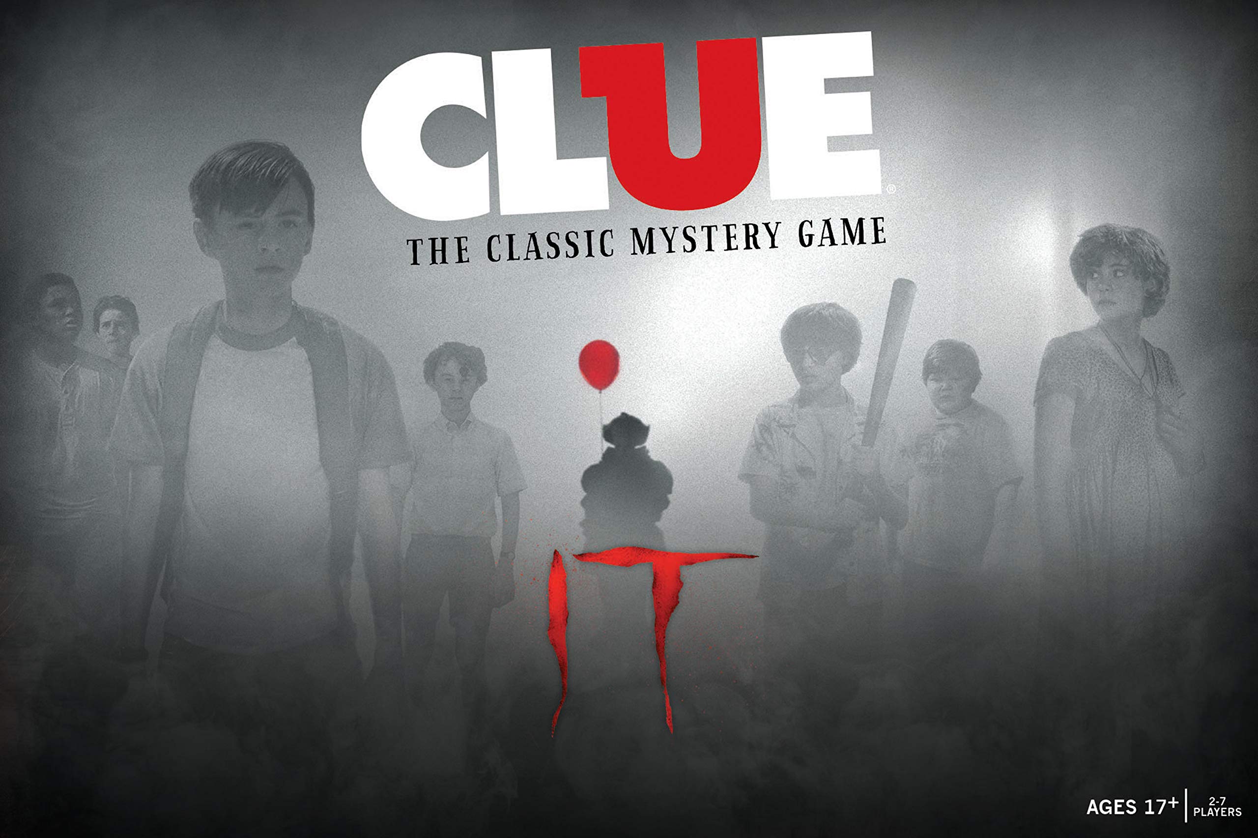 Clue IT Board Game | Based on The 2017 Drama/Thriller IT | Officially Licensed IT Merchandise | Themed Classic Clue Game