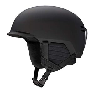 smith optics 2019 scout adult snowboarding helmets (matte black, x-large 63-67cm)