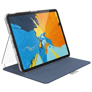 Speck BalanceFolio Clear 11-inch iPad Pro Case, Gen 2, Marine Blue/Clear