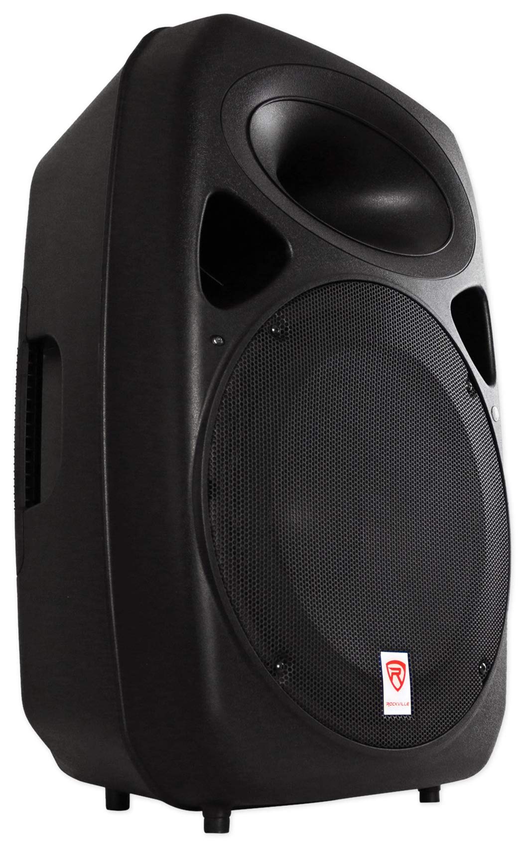 Rockville RPG152K 15" Powered Speakers w/Bluetooth+Dual UHF Wireless Mics+Stands