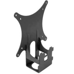 vivo quick attach vesa adapter plate bracket designed for dell se2416hx, se2717hx, se2717h, s2216m, se2716h, se2216h, s2817q, se2417hg, s2316h, s2316m, se2416h, and more, mount-dlsse2