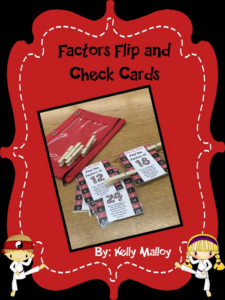 factors flip and check cards