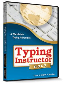 typing instructor gold - typing training for kids and adults to learn to type or improve their typing skills - teaches keyboard basics following one of 20+ skill-appropriate typing plans - pc - cd