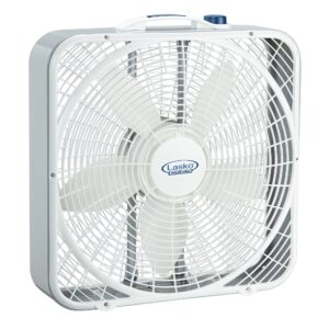 lasko lasko-20 weather-shield performance box, 3-speed (3720) household fans, standard