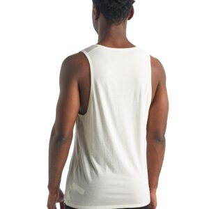 Icebreaker Merino Anatomica Tank Tops for Men, Merino Wool Base Layer - Soft, Stretchy Sleeveless Shirts for Men - Durable Tank Top Undershirt for Daily Wear, Outdoor Activities - Snow, Large