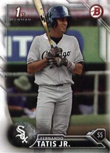 2016 bowman prospects - fernando tatis jr. - 1st official bowman card - baseball rookie card #bp17