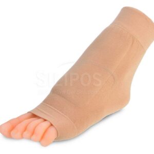 Silipos 92573 Skate Bite Protector - One Size, Ankle Compression Sleeve with Mineral Oil Gel Pads. Foot Care Products