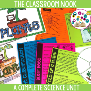 science unit: plants (lesson plans and student activities)