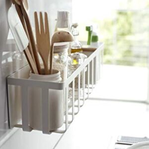 YAMAZAKI home Storage Basket, White