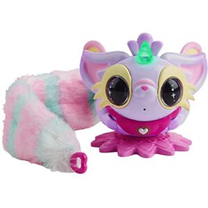 pixie belles - interactive enchanted animal toy, layla (purple)