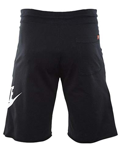 Nike Men's Sportswear Club Short Basketball Graphic, Black/White/White, Small