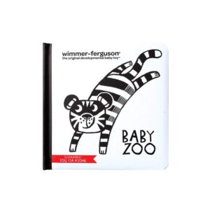 manhattan toy wimmer-ferguson baby zoo board book, ages 6 months and up