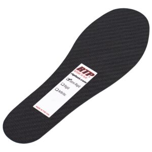 Carbon Fiber Full Shoe Semi-Rigid Insert 25 cm Men's Size 8 or Women's Size 9 Made in The USA