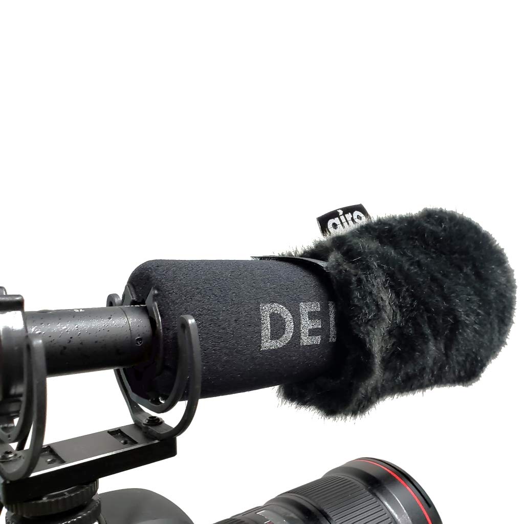 K-Tek Airo Slip-on Custom Windscreen for Rode VideoMic/NTG1 or Deity D3/D3 Pro Microphones