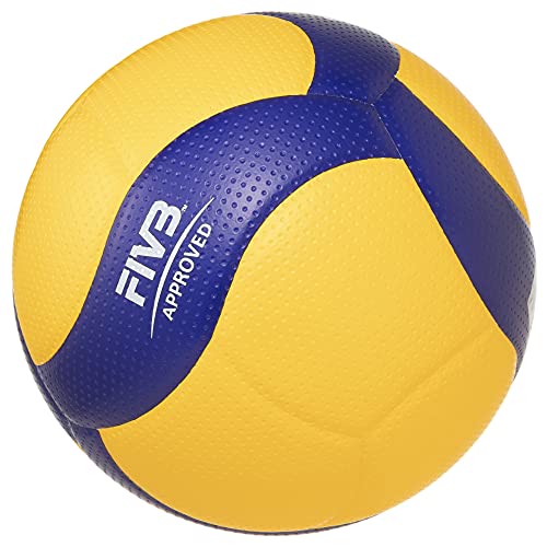 MIKASA V300W Volleyball, Blue, 5