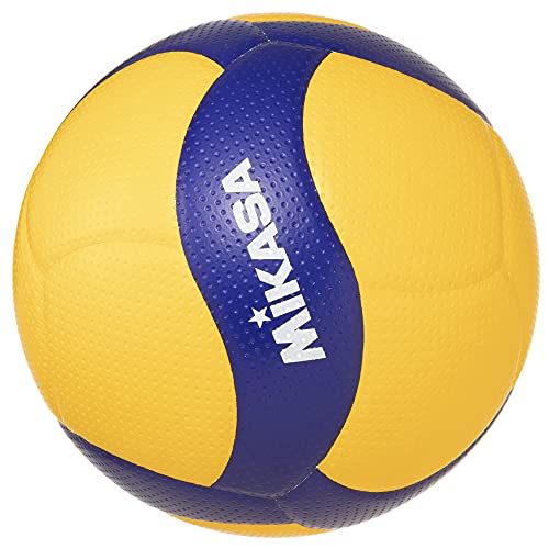 MIKASA V300W Volleyball, Blue, 5