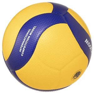 MIKASA V300W Volleyball, Blue, 5