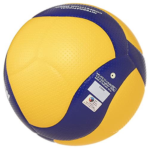 MIKASA V300W Volleyball, Blue, 5