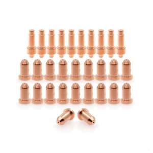 249926 electrode 40a 249928 tip fit miller spectrum 375/625 x-treme cutter xt30 xt40 torch consumables 30pcs