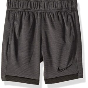 NIKE Children's Apparel Boys' Little Dri-FIT Trophy Shorts, Anthracite, 6