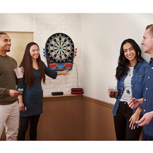 Viper 850 Electronic Dartboard, Ultra Bright Triple Score Display, 50 Games With 470 Scoring Variations, Regulation Size Target-Tested-Tough Segments Made From High Grade Nylon, Includes 6 Darts,Black