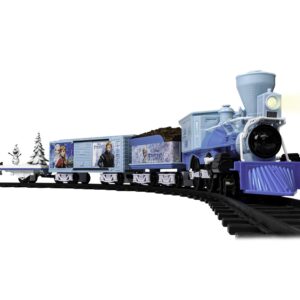 Lionel Disney's Frozen Ready-to-Play Set, Battery-Powered Model Train Set with Remote