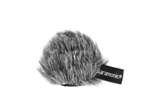 saramonic furry windscreen for saramonic sr-xm1, smartmic, smartmixer & camixer microphones (xm1-ws),black