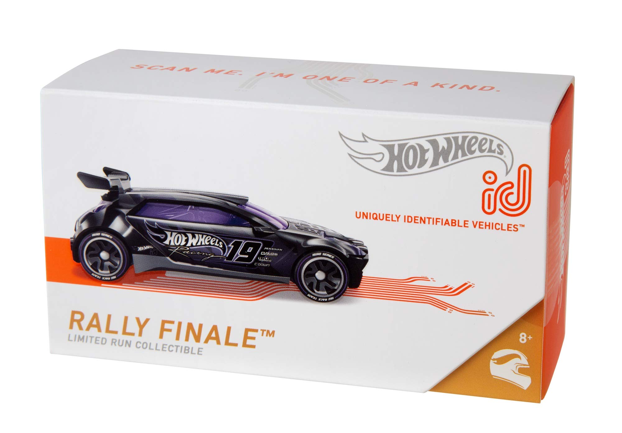 Hot Wheels id Vehicle Rally Finale with Embedded NFC Chip, Uniquely Identifiable, 1:64 Scale, for Kids Ages 8 Years and Older