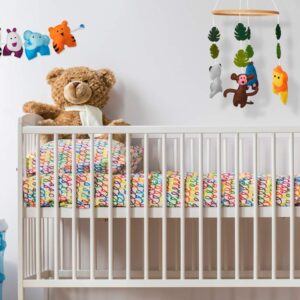 Jungle Animals Crib Mobile and Nursery Decor Set